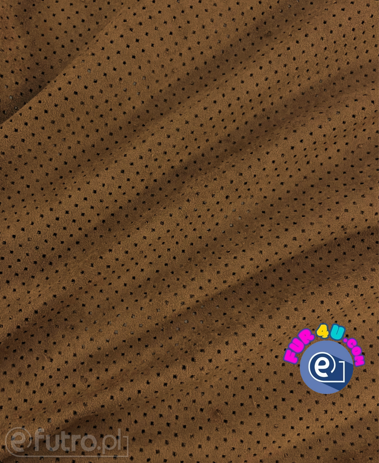 PERFORATED SUEDE - fake leather - SHOP ONLINE